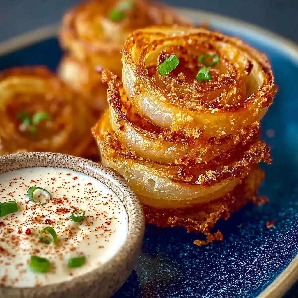 No Frying! Keto Onion Rings – Crispy, Cheesy & Irresistible